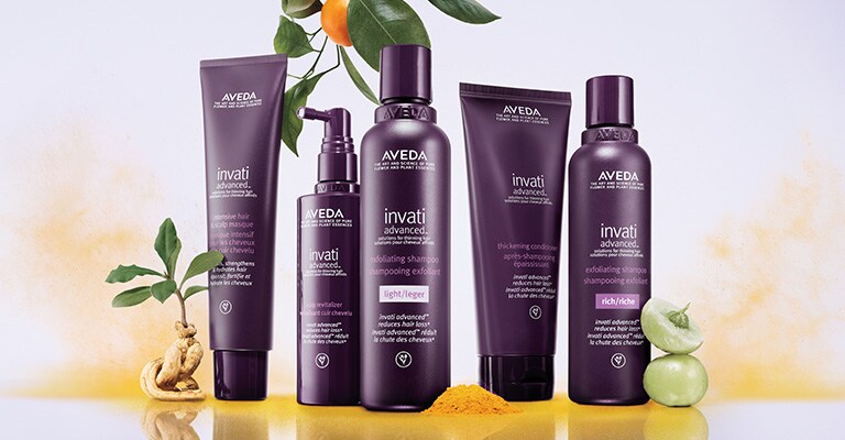 Invati Advanced Instantly Thickens Hair | Aveda