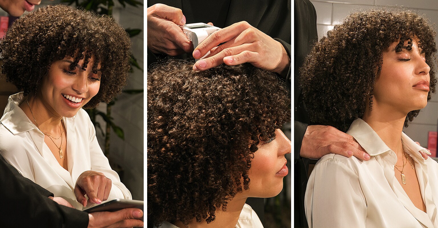 What is a hair consultation with a scalp camera | Aveda